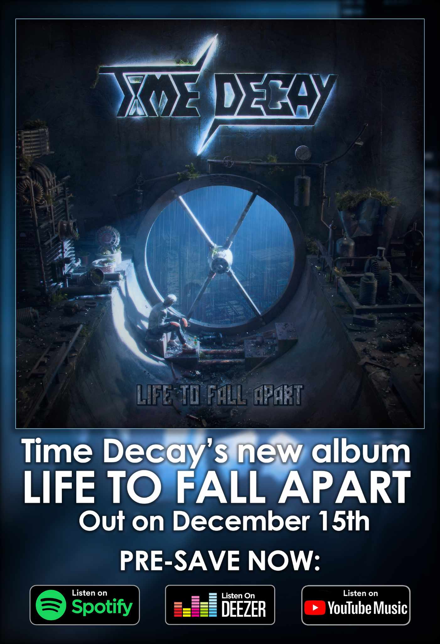 TIME DECAY objavljuje novi album “Life to fall apart” - Rock Portal