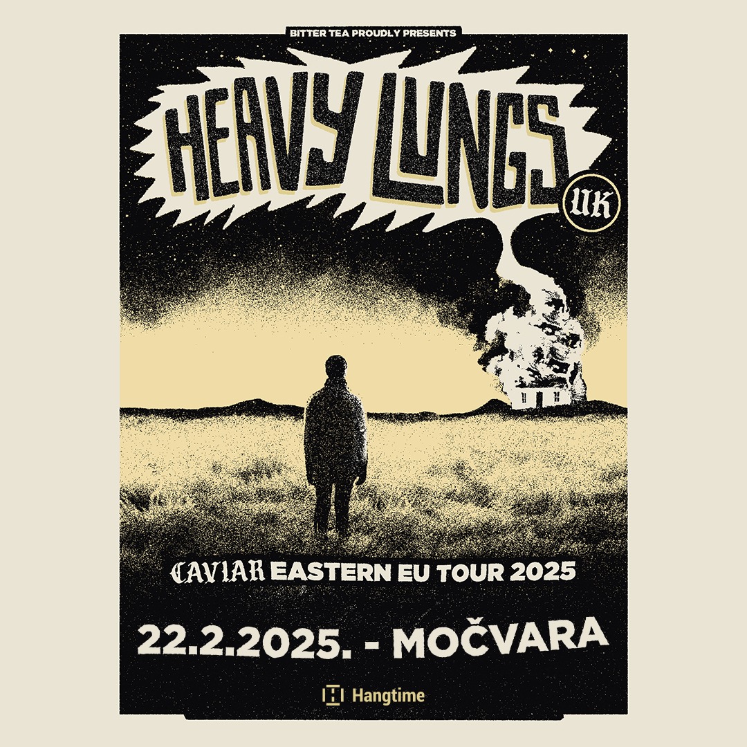 Engleski punkeri Heavy Lungs ovu subotu u Močvari, objavljena i satnica ...