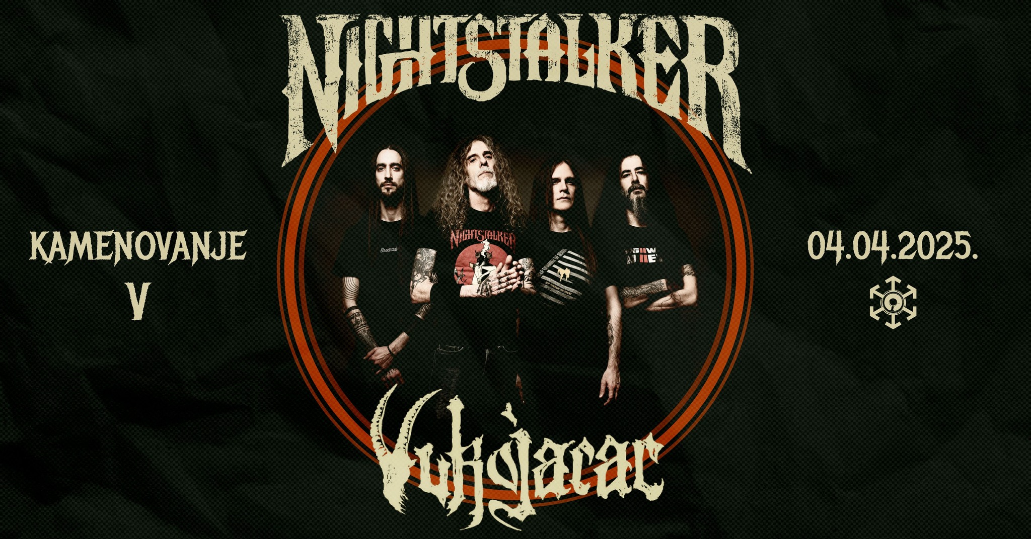 Kamenovanje: NIGHTSTALKER & VUKOJARAC 04.04.2025. @ Klub Kocka, Split ...